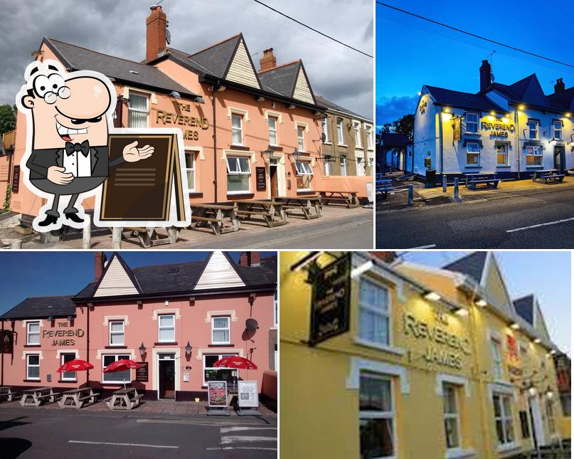 Reverend James in Bynea - Restaurant menu and reviews