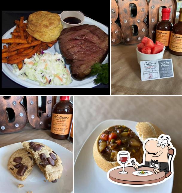 Menu of Callears Bar-B-Que Restaurant and Catering, Sayre - reviews and ...