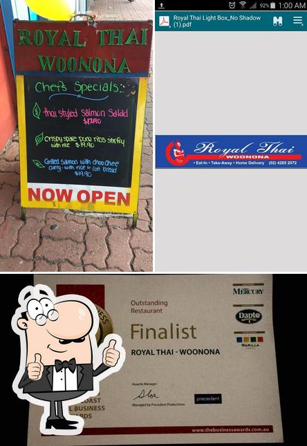 Royal Thai Woonona, Woonona - Restaurant menu, prices and reviews