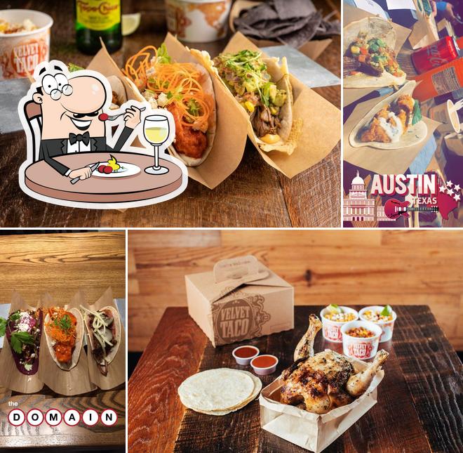 Velvet Taco, 11501 Rock Rose Ave Ste 160 in Austin - Restaurant menu ...