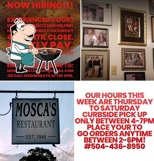 Mosca's Restaurant, New Orleans - Restaurant menu, prices and reviews