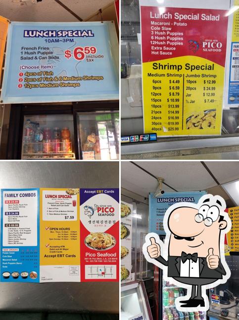 Pico Seafood, Los Angeles - Restaurant menu, prices and reviews