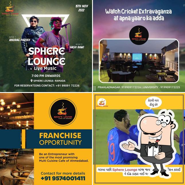Sphere Lounge, Ahmedabad - Restaurant menu, prices and reviews