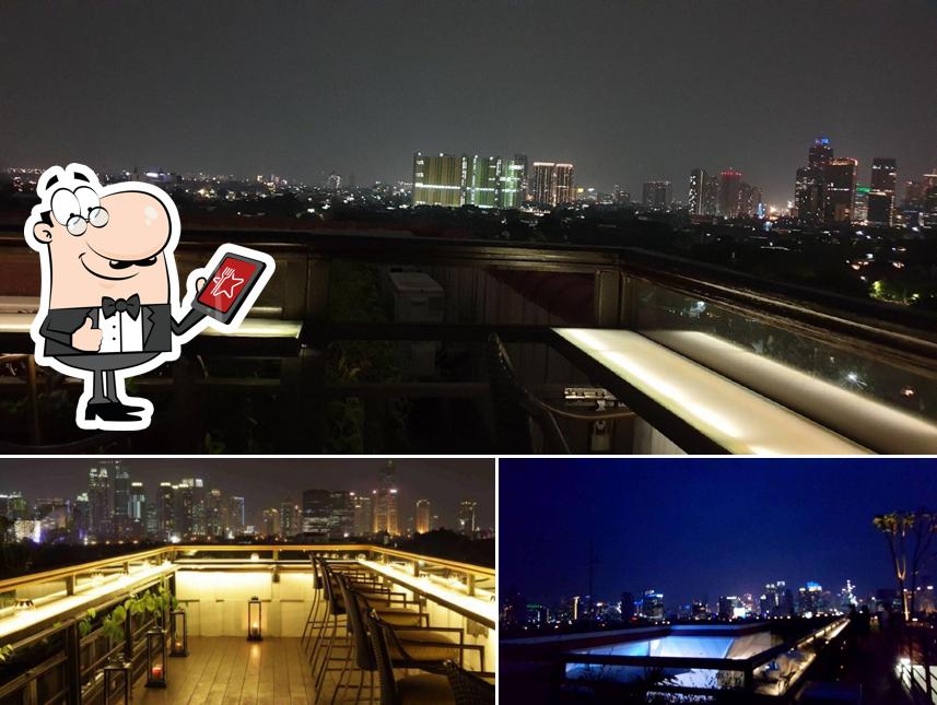 La Vue Rooftop Bar, Jakarta - Restaurant menu, prices and reviews