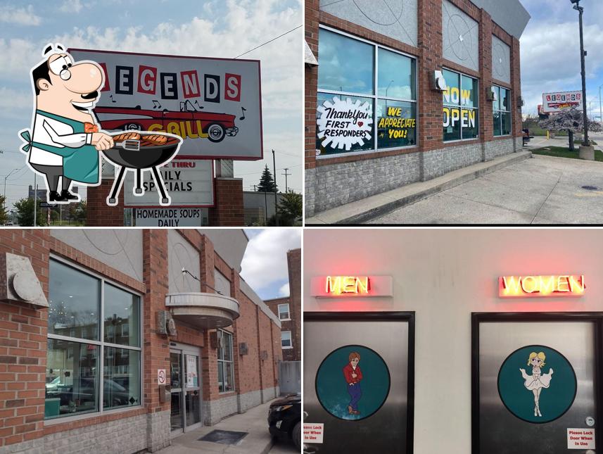 Legends Grill, Detroit - Restaurant menu, prices and reviews