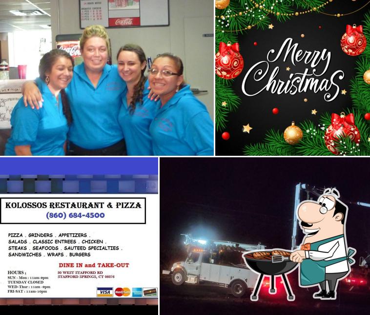 Kolossos Restaurant and Pizza, Stafford - Restaurant menu, prices and ...