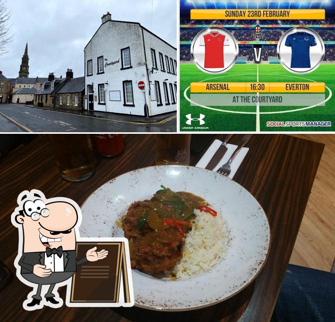The Courtyard, Falkirk, Falkirk - Restaurant menu, prices and reviews