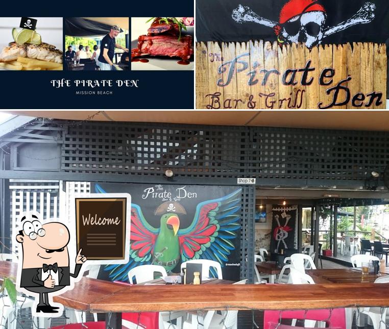 The Pirate Den Bar & Grill in Mission Beach - Restaurant menu and reviews