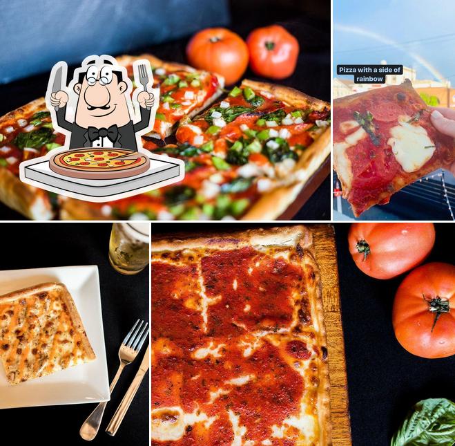 Santucci's original square pizza in Ventnor City - Restaurant menu and ...