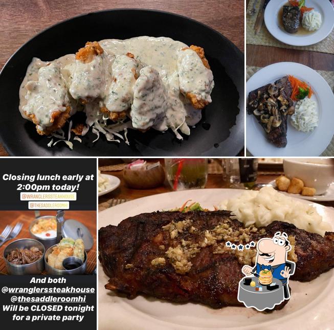 Wrangler's Steakhouse & Saddle Room Bar in Waimea - Restaurant menu and ...