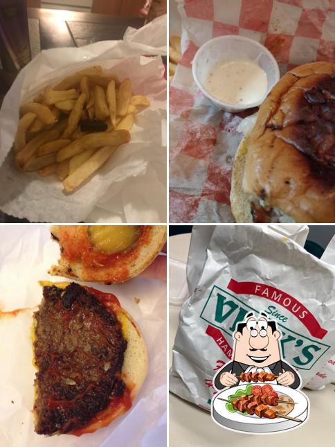 Restaurante Vick's Famous Hamburgers, Corpus Christi, Ayers St - Carta ...