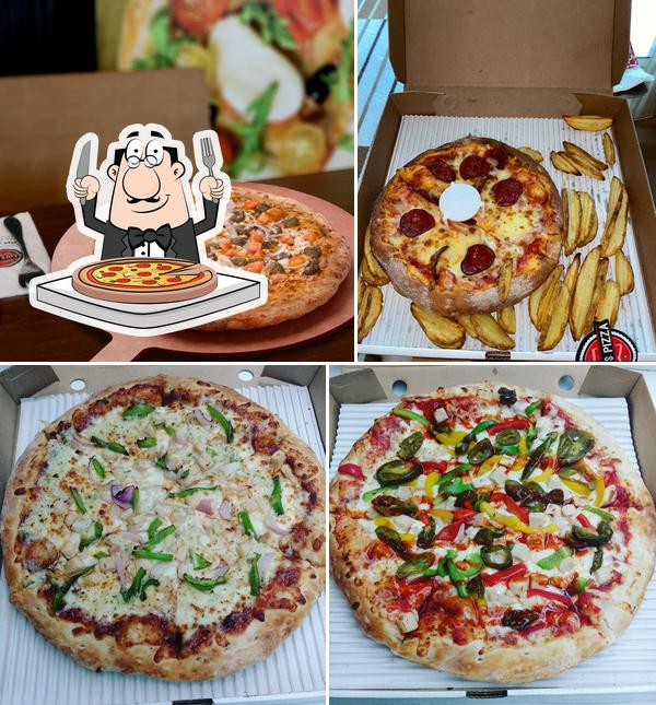 Paavo's Pizza restaurant, Dubai, Jumeirah St 473 Within ENOC petrol ...