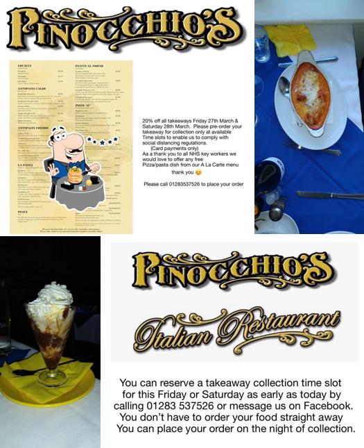 Pinocchios, Burton upon Trent - Restaurant menu, prices and reviews