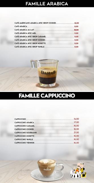 DAHAB CAFÉ oulfa, Casablanca - Menu du restaurant, prix et avis