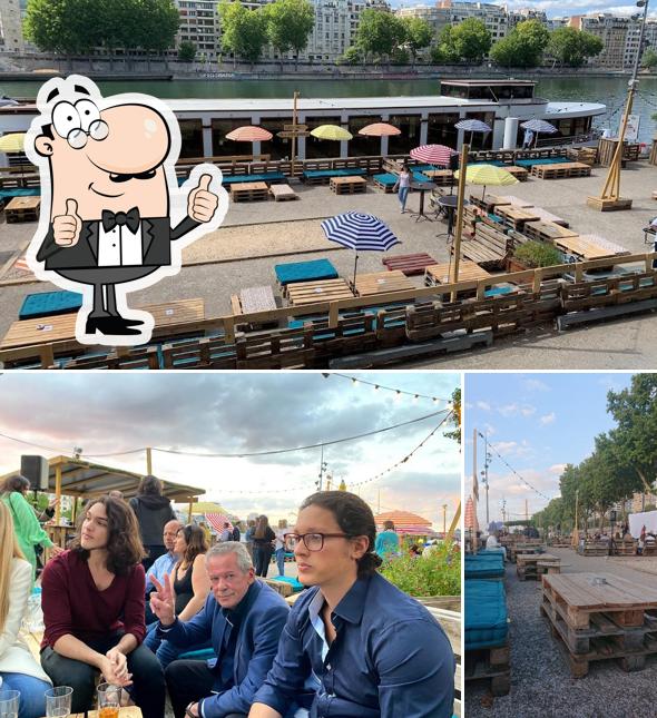 Chez Marie pub & bar, Paris, Port de Javel Haut - Restaurant menu and ...