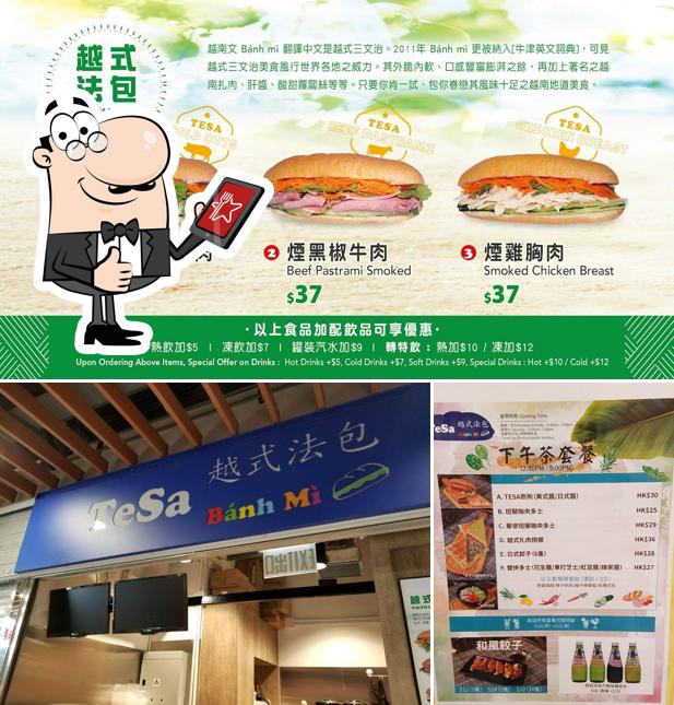 Tesa Banh Mi restaurant, Hong Kong - Restaurant menu and reviews