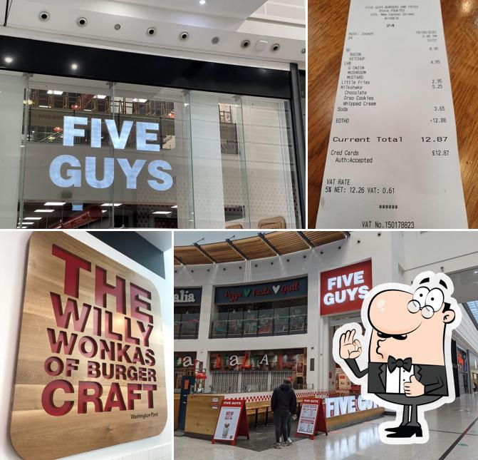 Five Guys Manchester Arndale, U19 Upper Mall, Manchester Arndale in ...