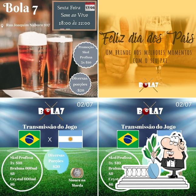 Bola 7 pub & Bar, Campo Grande - Avaliações de restaurantes