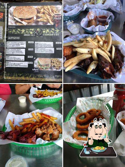 Wing's Army fast food, Tijuana, Blvd. Salinas 11050-Loc. 1 - Restaurant ...