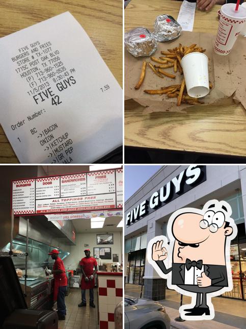 Five Guys, 1715 Post Oak Blvd in Houston - Restaurant menu and reviews