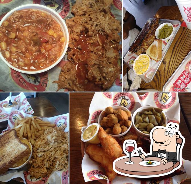 Shane's Rib Shack, 4446 Washington Rd in Evans - Restaurant menu and ...
