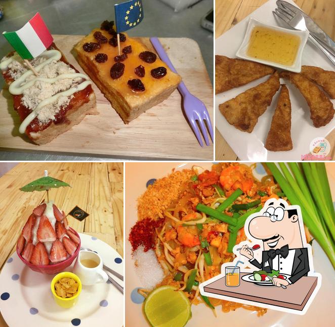 ร้านหนิดหนมไอครีมนมสด, Tha Talat - Menú del restaurante, precios y reseñas