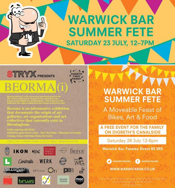 Warwick Bar, Fazeley St in Birmingham