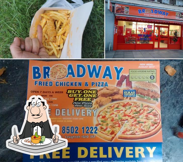 Broadway fried chicken and pizza, Loughton - Restaurant menu, prices ...
