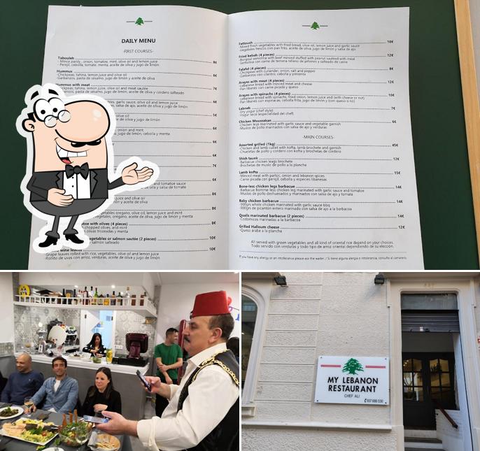 My Lebanon Restaurant, Chef Alí in Barcelona - Lebanese restaurant menu ...