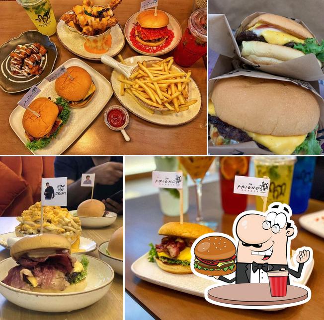 The Friends Burger restaurant, Abu Dhabi, Khalifa PO Box 44851 ...