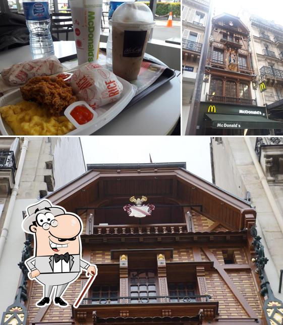 McDonald's fast food, Paris, 119 Rue Saint-Lazare - Restaurant menu and ...