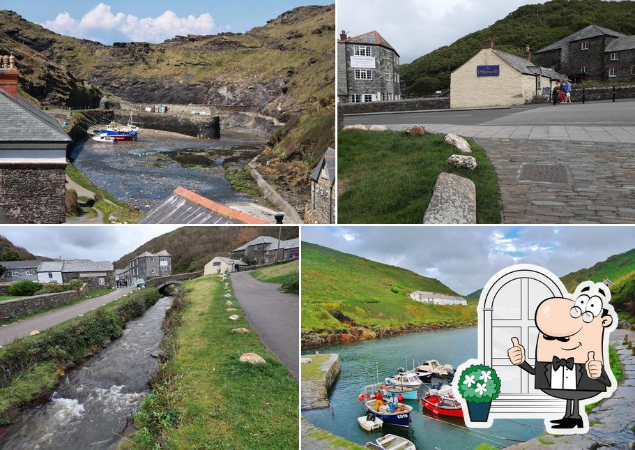 The Riverside (Guest Accommodation & Coastal Restaurant) in Boscastle ...