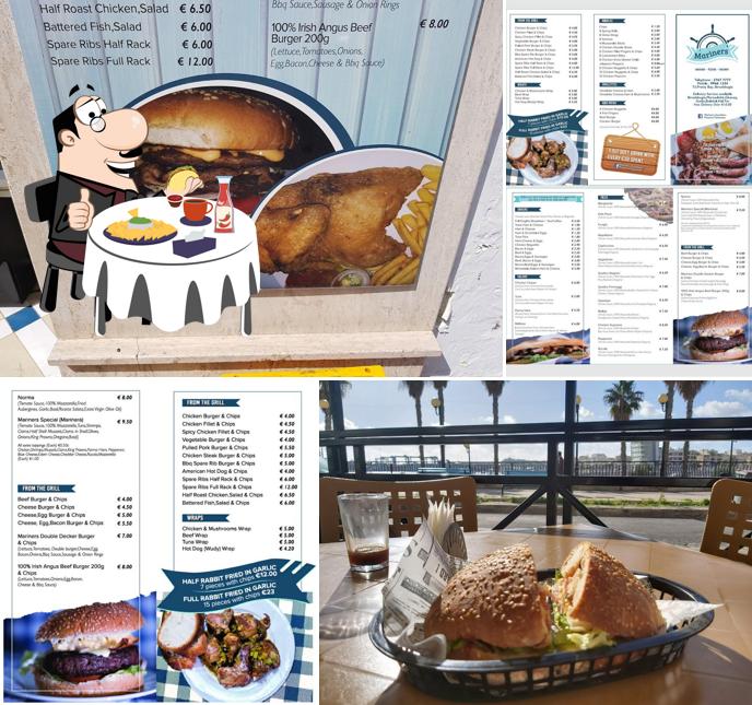 Mariners Snackbar-Pizzeria-Takeaway, Birżebbuġa - Restaurant menu ...