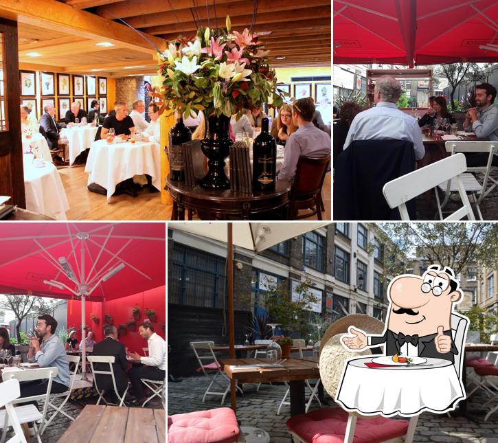 Bleeding Heart Bistro, 7 Bleeding Heart Yard, Greville St in London ...