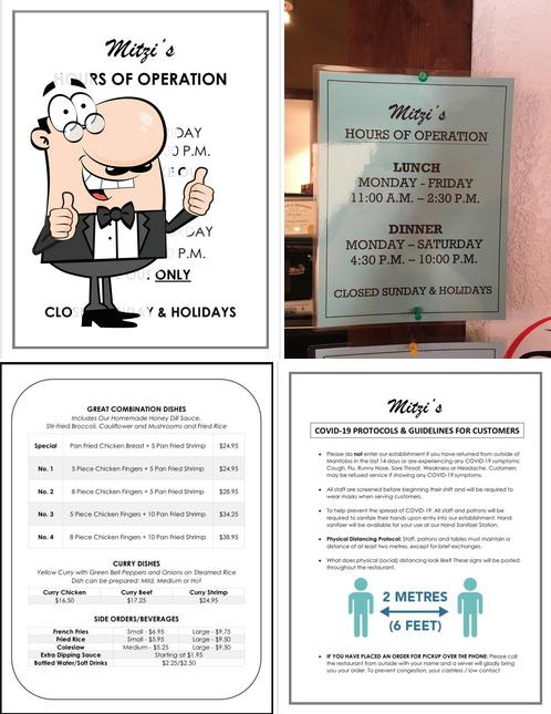 Mitzi's Chicken Finger Restaurant in Winnipeg - Restaurant menu and reviews