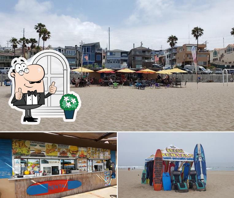 Surf Food Stand and beach rentals, Manhattan Beach - Restaurant menu ...