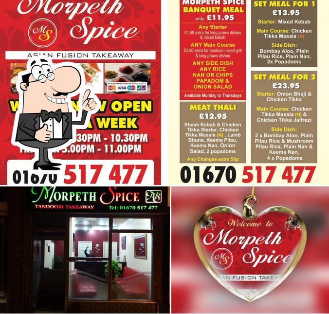 Morpeth Spice, Morpeth - Restaurant menu, prices and reviews