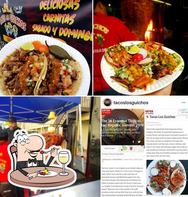 Tacos Los Guichos, 320 W Slauson Ave in Los Angeles - Restaurant menu ...