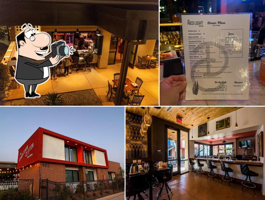 The Red Light Lounge at the Downtown Clifton in Tucson - Restaurant menu and reviews