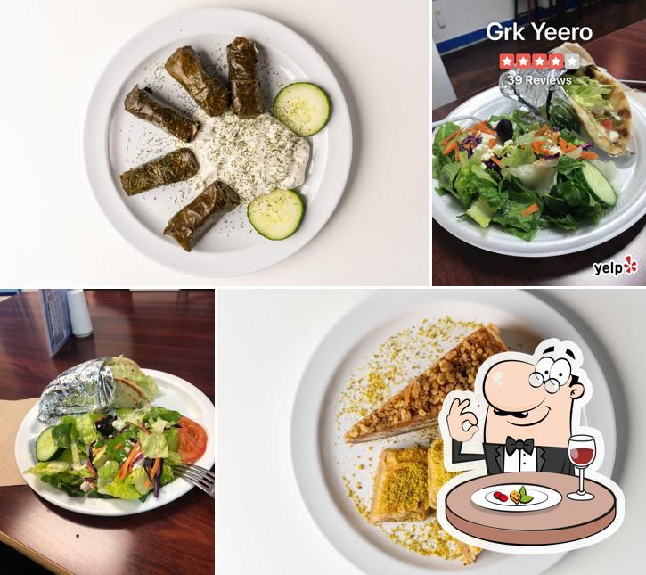 Menu of GRK YEERO at Chapel Hill, Chapel Hill - greek restaurant ...