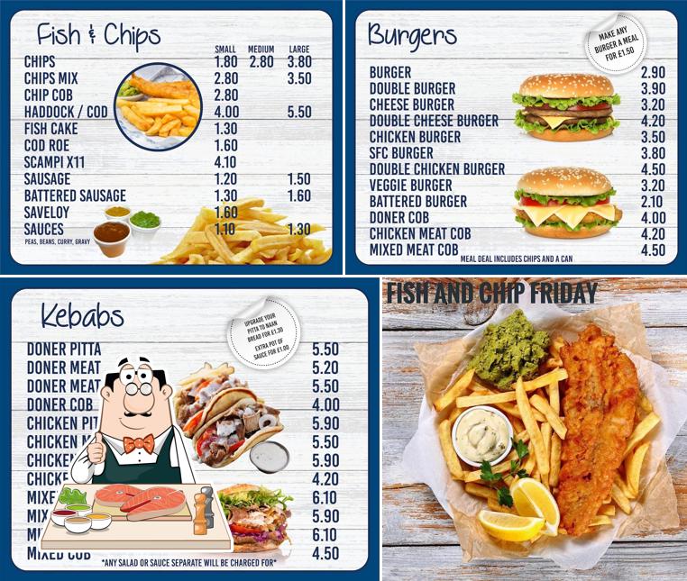 Jordans Fish and chips, Burton upon Trent - Restaurant menu, prices and ...