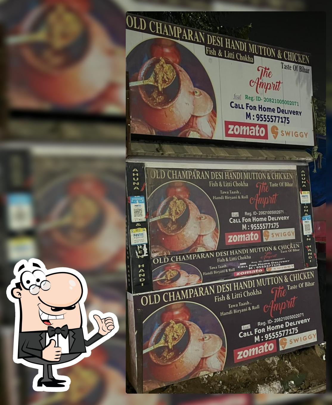 Amprit Champaran Desi Handi Mutton & Chicken and Litti Chokha, Gurugram ...
