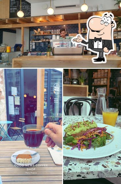Good News Coffee Shop, Paris, Commerce - Restaurant menu, prices and ...
