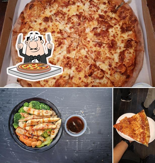 Rock City Pizza, 568 Cambridge St in Boston - Restaurant menu and reviews
