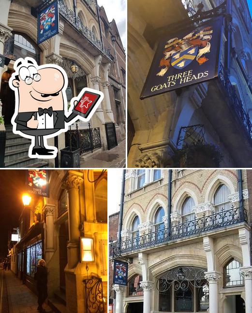 The Three Goats Heads Pub, Oxford - Restaurant menu, prices and reviews