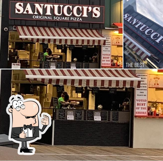 Santuccis original square pizza in Ocean City - Restaurant menu and reviews