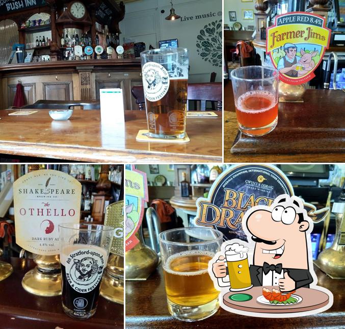 Bush inn, Worcester - Restaurant menu, prices and reviews