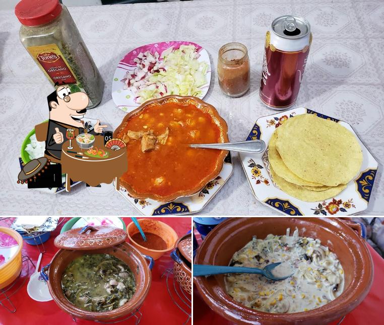 Tacos de guisado pancita ,pozole ,caldo de gallina Mary restaurant ...