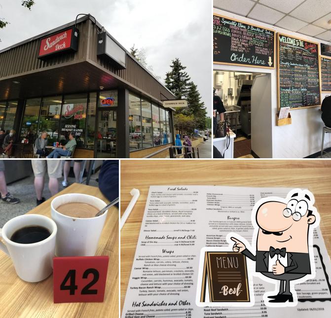 Sandwich Deck Restaurant in Anchorage - Restaurant menu and reviews