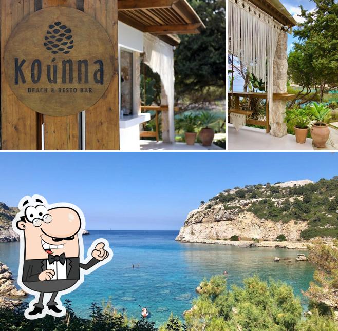 Kounna Beach & Resto Bar, Faliraki - Restaurant menu and reviews